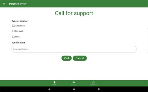Paramedic Support Button Not Highlighted · Issue 54