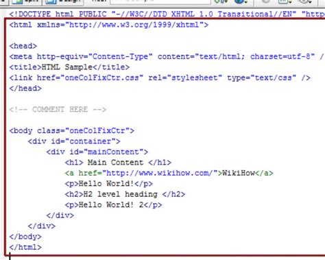 come scrivere una pagina html 7 passaggi