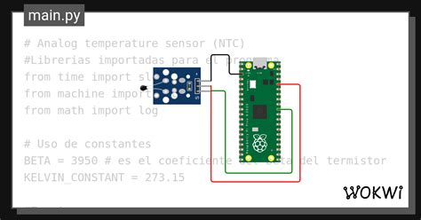 SensorNTC Wokwi ESP STM Arduino Simulator