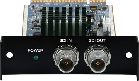 SDM SDI12G RX 12G SDI Input Module Card 4K 60 12G SDI With SDI Loop Out Coming Soon CYP