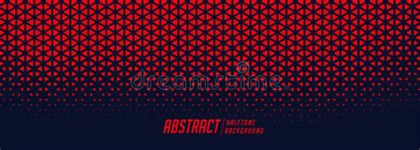 Abstract Red Triangle Pattern Backdrop For Modern Presentation Stock