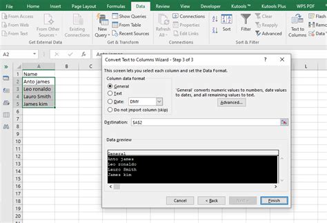 Split Names In Excel Sheet Quick And Easiest Way