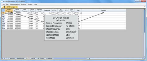 IC T90 Radio Programming Software