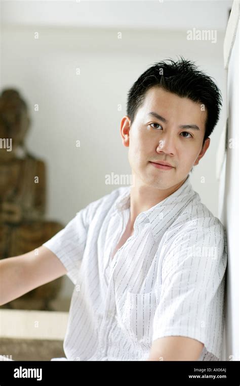 Portrait Of Handsome Man Stock Photo Alamy