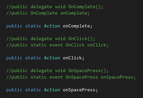 delegates part 2 actions the functionality of actions is the… by