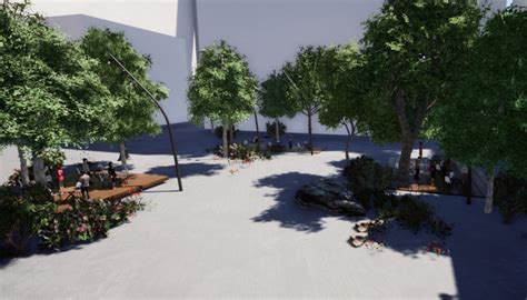 Multi Objective Optimization For Tree Arrangement In Urban Open Space Considering Thermal