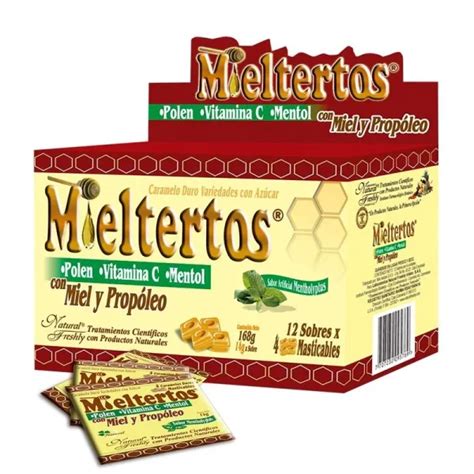 Mieltertos Zero Masticable Para Tos Y Gripa