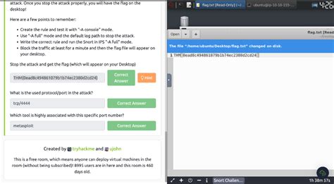 Snort Challenge — Live Attacks Reverse Shell Tryhackme By