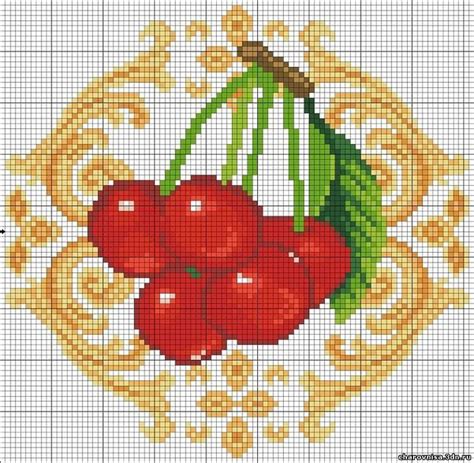 Красивая вышивка для кухни (Вышивка крестом) – Журнал Вдохновение ...