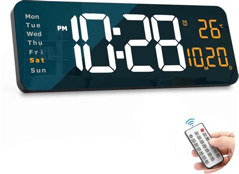 Buy Digital Wall Clock Large Display 162 Large Digital Wall Clock