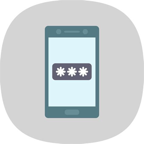 password flat curve icon 39237992 vector art at vecteezy