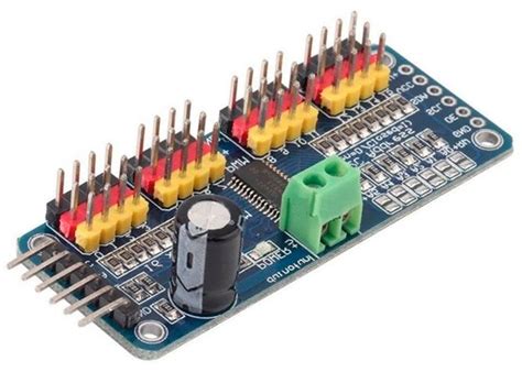módulo driver i2c 16 canales pwm pca9685 afel