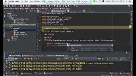 Android Fragment Tutorial In 4 Min Youtube