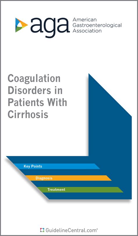 Coagulation Disorders In Patients With Cirrhosis Clinical Guidelines Pocket Guide Guideline