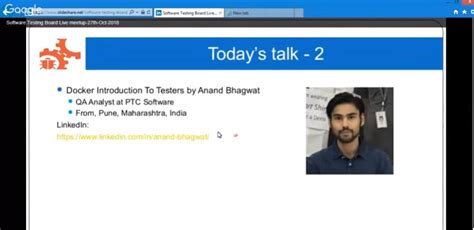 Anand Bhagwat On Linkedin Docker Meetup Pune Share Endtoendtesting Fullstackqa Freetoattend