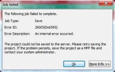 Recovering From Project Server Corruption Nearbaseline