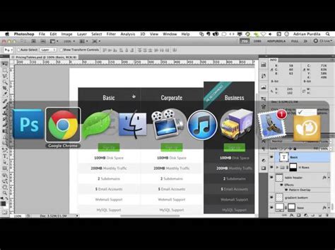Free Video Build A Modern Pricing Table With Html And Css From Envato Tuts Class Central