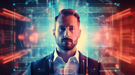 Premium Ai Image Blockchain Identity Verification