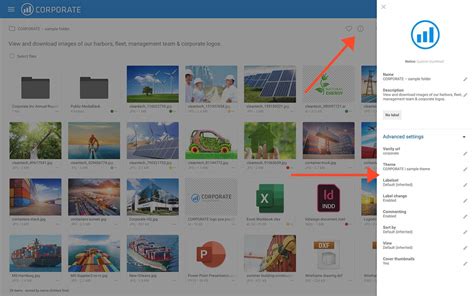 Edit Folder Filecamp