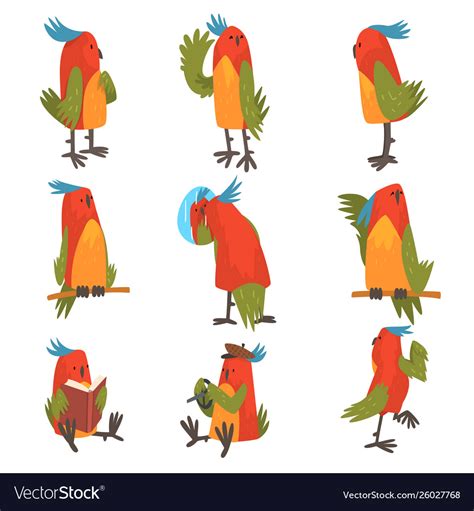 Bird Cartoon Characters