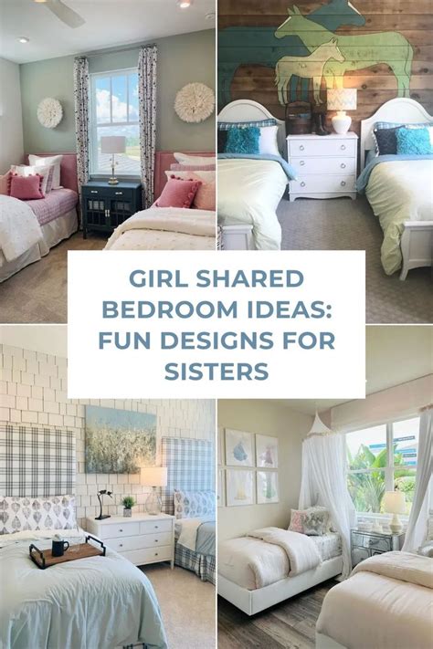 Girl Shared Bedroom Ideas Chic And Fun Designs For Sisters Shared
