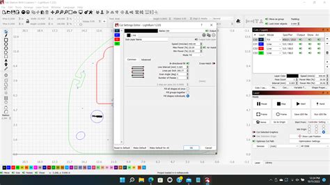 Fill Layer Affecting Line Layers Lightburn Software Questions Lightburn Software Forum
