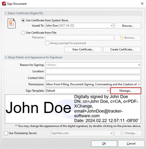 PDF XChange Co Ltd Knowledge Base How Do I Add Typed Signatures To Documents