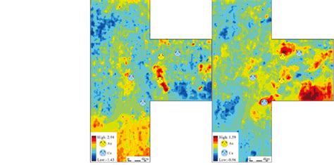 Robust Principal Component Pc1 A And Pc2 B Loading Anomaly Plots