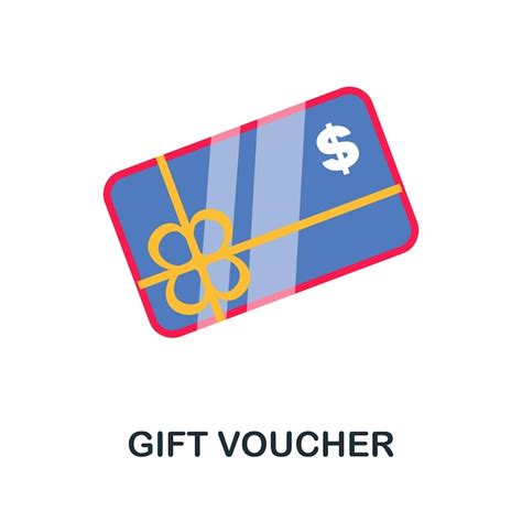 Premium Vector T Voucher Flat Icon Color Simple Element From Customer Loyalty Collection