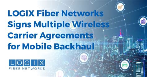 LOGIX Fiber Networks on LinkedIn: LOGIX has signed agreements with two major wireless carriers ...