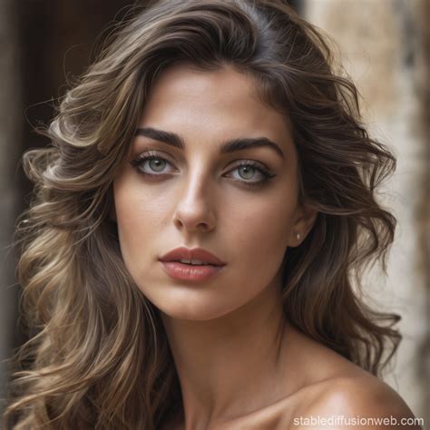 Most Beautiful Italian Woman In The 1980s With Mouth Open Shocked