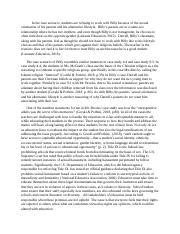 Module 5 Case Study Docx In The Case Scenario Babes Are Refusing To Work With Billy Because