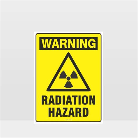 Warning Radiation Hazard Sign Noticeinformation Sign Hazard Signs Nz