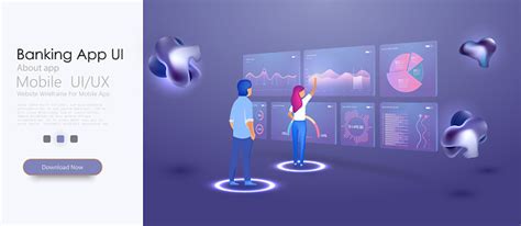 비즈니스 솔루션 및 분석 그래프 및 분석 데이터의 템플릿입니다 사람들은 테이블과 그래프와 상호 작용합니다 웹 사이트 및 모바일 웹 사이트 개발을위한 평면 디자인 벡터