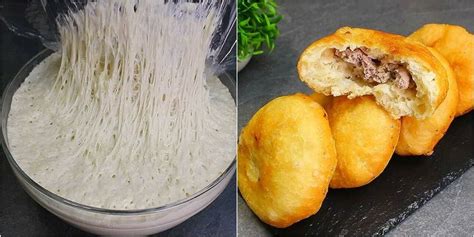Тісто для повітряних і дуже дуже смачних смажених пиріжків як на ринку в моєму дитинстві ділюся