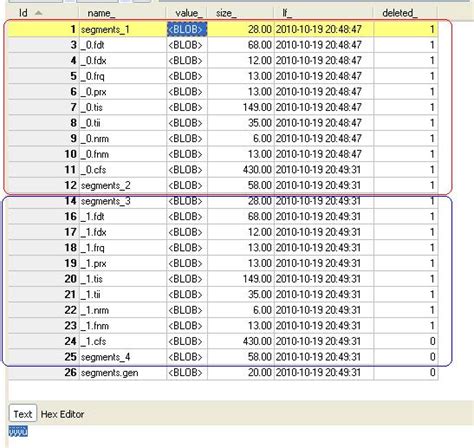 把 Lucene 索引数据存到数据库表中 隔叶黄莺 Yanbin Blog 软件编程实践