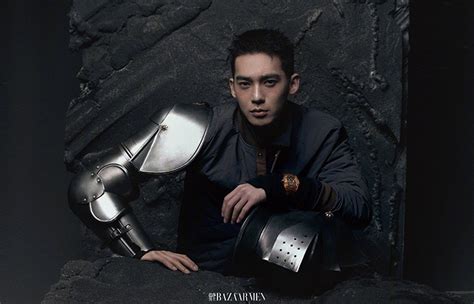 Yu Shi Covers Harpers Bazaar Men China April 2024 Issue