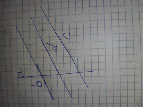 прямі C I D не перетинаються прямі д і б між собою паралельні пряма а перетинає пряму б доведіть