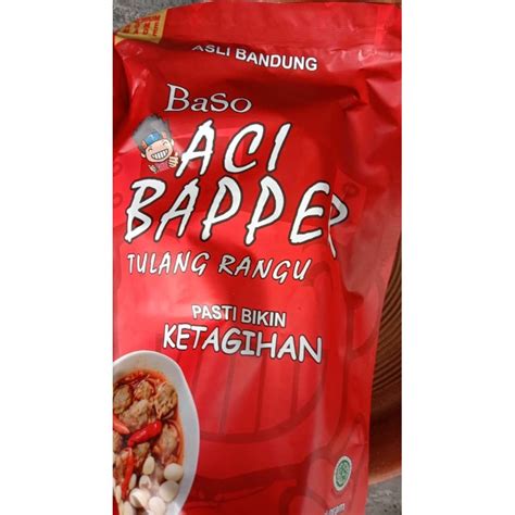 Baso Aci Baper Tulang Rangu Kuliner Nusantara Original And Spicy Shopee Malaysia