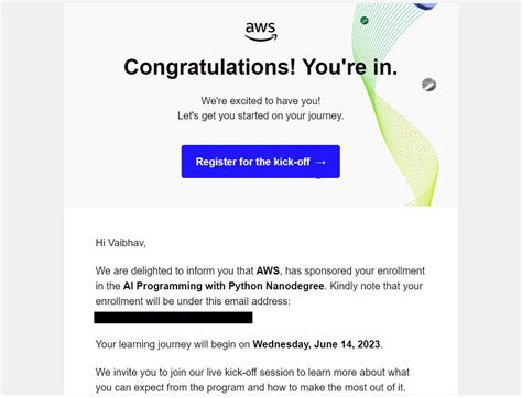 Vaibhav Sangwan On Linkedin Aws Udacity Artificialintelligence Machinelearning Scholarship