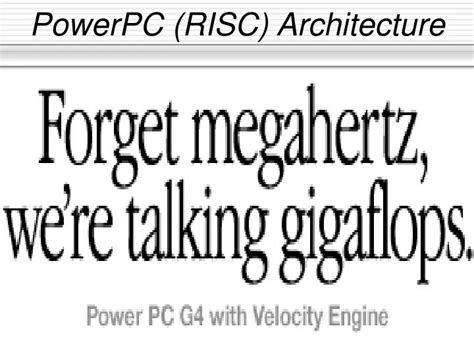 PPT PowerPC RISC Architecture PowerPoint Presentation Free Download ID
