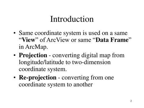 PPT Chapter 2 Map Projection PowerPoint Presentation Free Download ID 472752