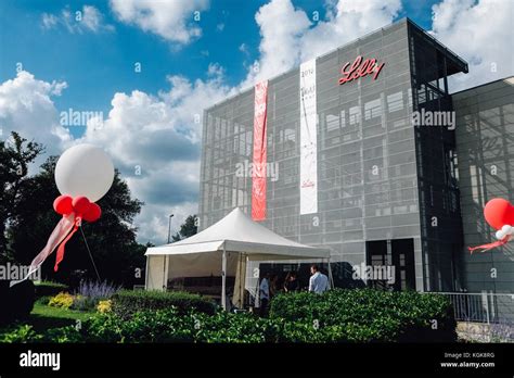 Eli Lilly Company Main Building Of The Italian Site Placed At Florence Italy 140th Anniversary