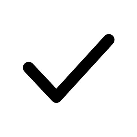 Checkmark Outline Vector SVG Icon SVG Repo