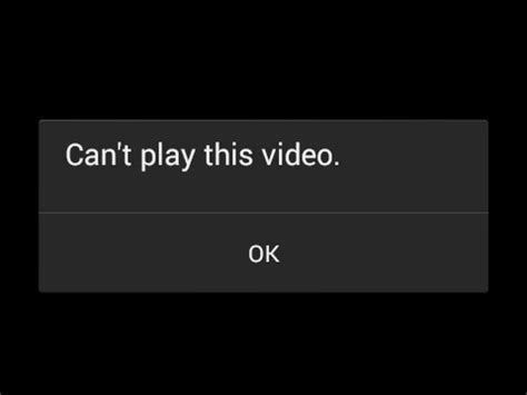 How To Fix Can T Play This Video On Android YouTube