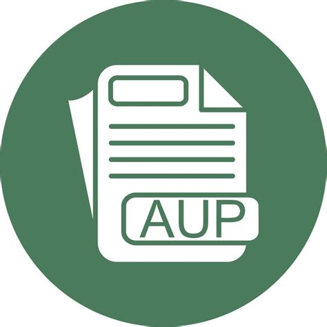 AUP File Format User Friendly Visual 62141190 Vector Art At Vecteezy