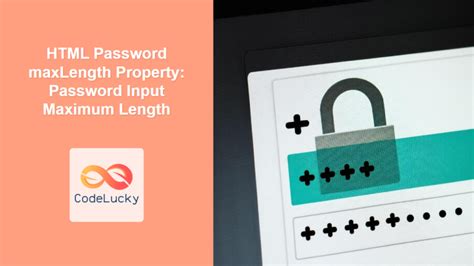 Html Password Pattern Property Password Input Pattern Codelucky