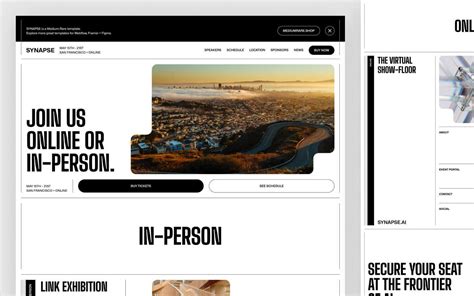 Synapse Event Html5 Responsive Website Template