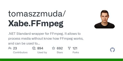 GitHub Tomaszzmuda Xabe FFmpeg NET Standard Wrapper For FFmpeg It Allows To Process Media