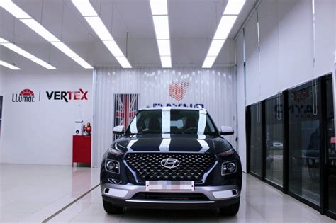 베뉴 데님블루펄 썬팅 블랙박스 신차패키지 몬스터틴트 네이버 블로그